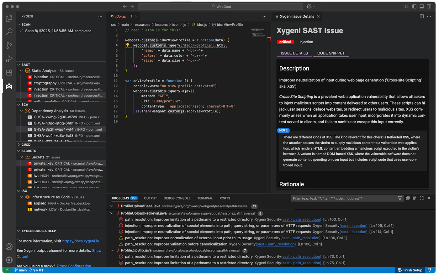 Xygeni | All-In-One AppSec Platform | Xygeni